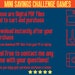 Shut the Box and Word Search Mini Savings Challenge Games 100P ...