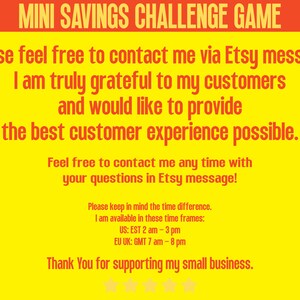 Mini Savings Challenge Game Cute Owls Printable 100P Envelope, Tracker 3x67,5x15 Cm A6 Size ...