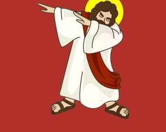 Dabbing Jesus - Etsy