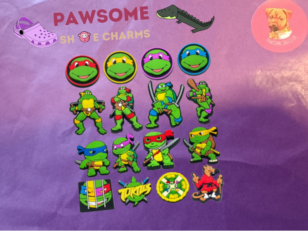 Ninja Turtles Croc Charms Decorations Gifts - Etsy Australia