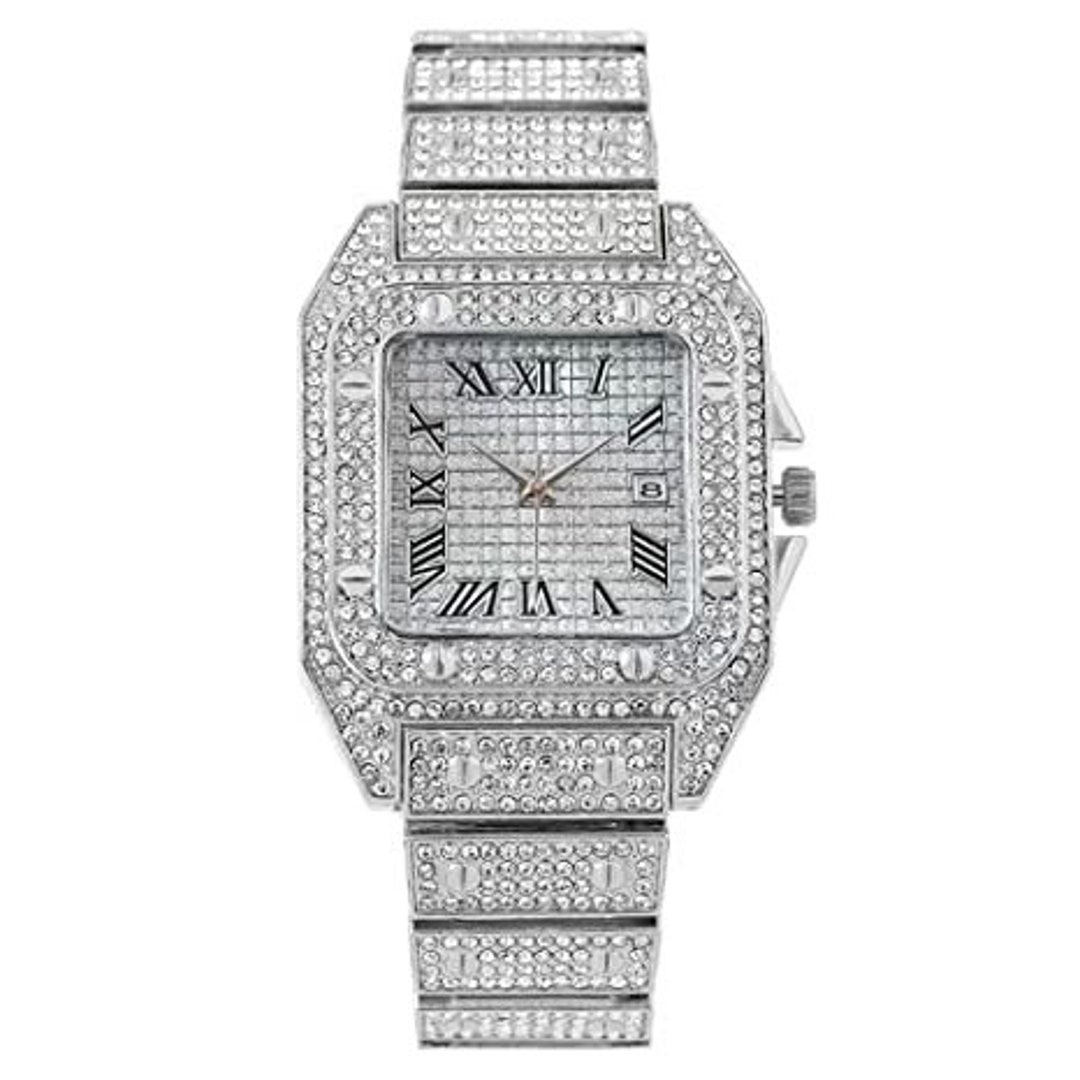 Lab Diamond Watch for Women Make on Order Desining Watches - Etsy