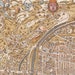 Old Map of Paris 1550 France Vintage Paris Plan | Vintage Poster Wall ...