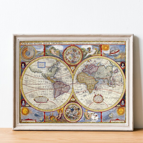 Map Atlas - Etsy
