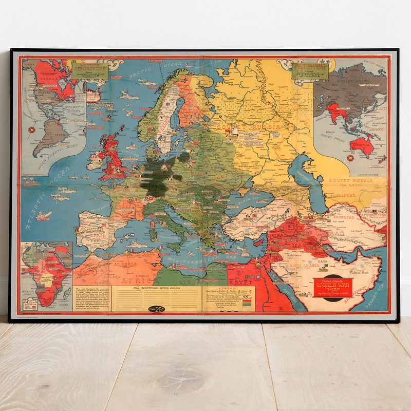 World War Ii Poster - Etsy