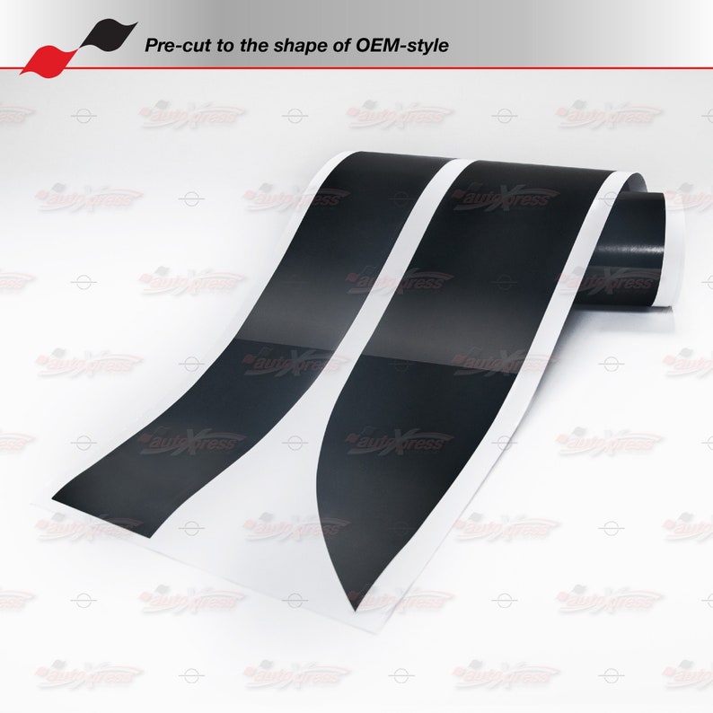 Performance Side Skirt Stickers GLOSS BLACK Vinyl Styling Adhesive ...