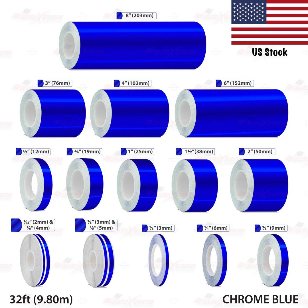 Vinyl Pinstriping Pin Stripe Car Body Bike DIY Styling Tuning Tape ...