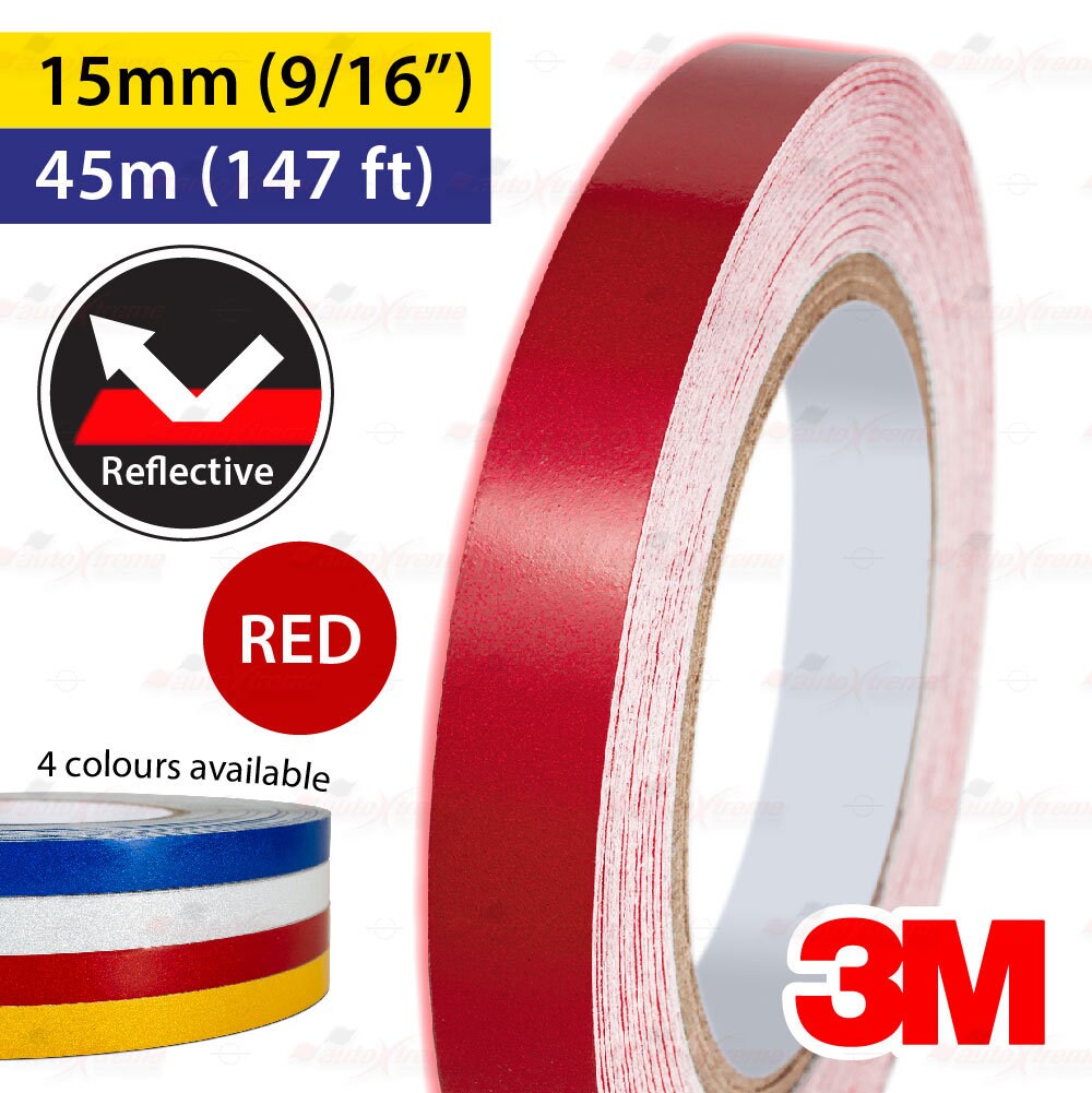 3M 65ft or 147ft REFLECTIVE High Intensity Weatherproof Self-adhesive ...