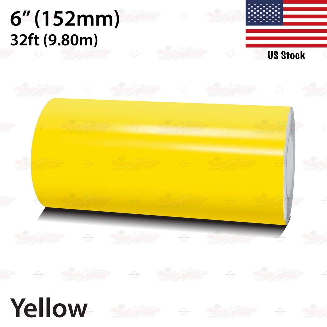 6" Roll Vinyl Pinstriping Pin Stripe Outline Car Motorcycle Bike Tape ...