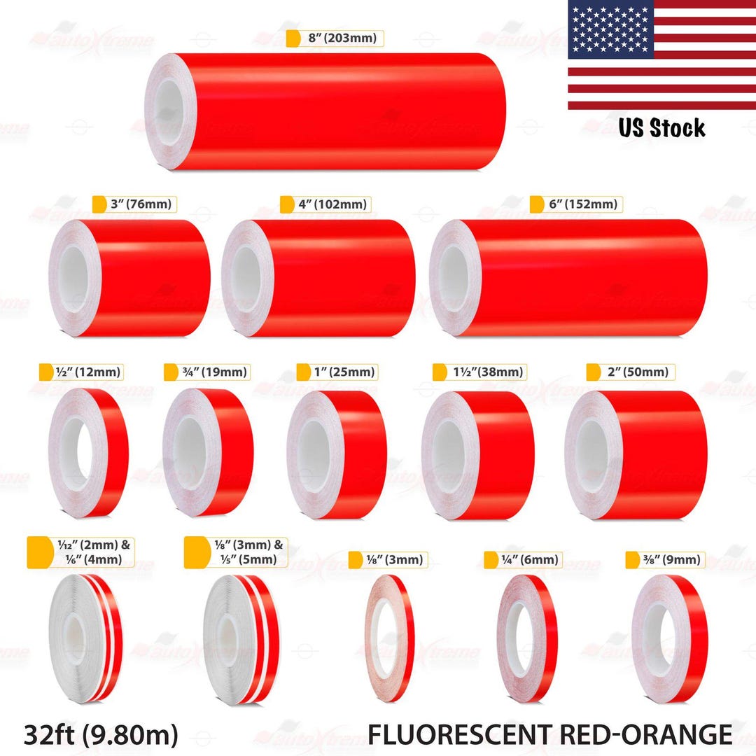 Vinyl Pinstriping Pin Stripe Car Body Bike Styling Tuning Tape Decal ...