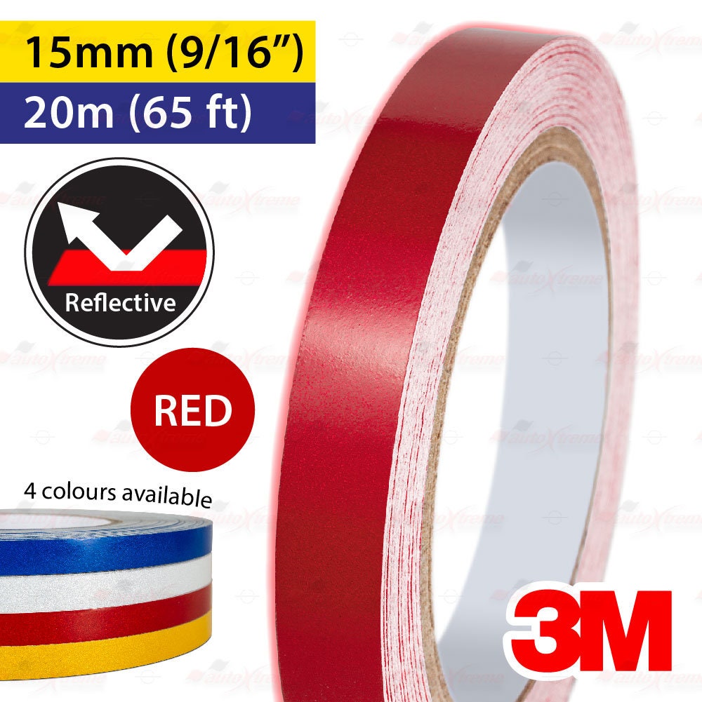 3M 65ft or 147ft REFLECTIVE High Intensity Weatherproof Self-adhesive ...