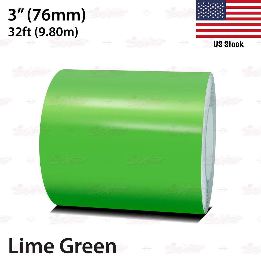 3" Roll Vinyl Pinstriping Pin Stripe Outline Car Motorcycle Bike Tape ...