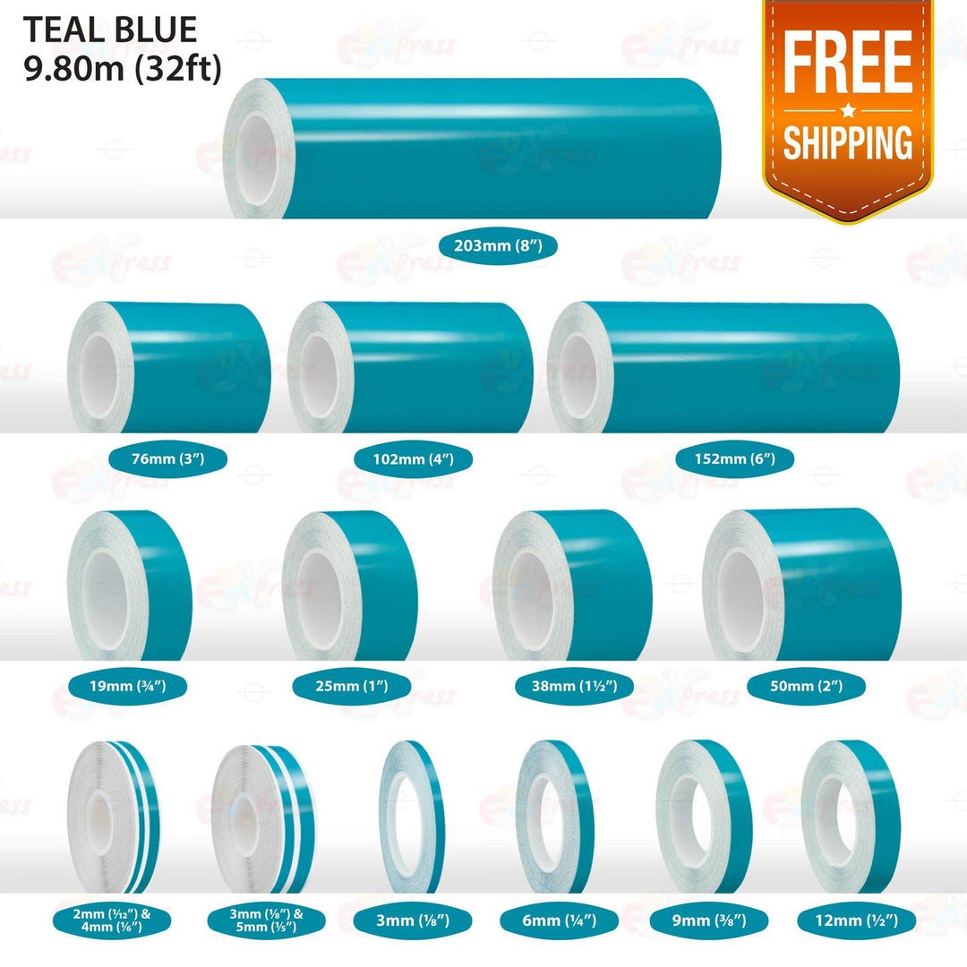 Vinyl Pinstriping Pin Stripe Car Body Bike DIY Styling Tuning Tape ...