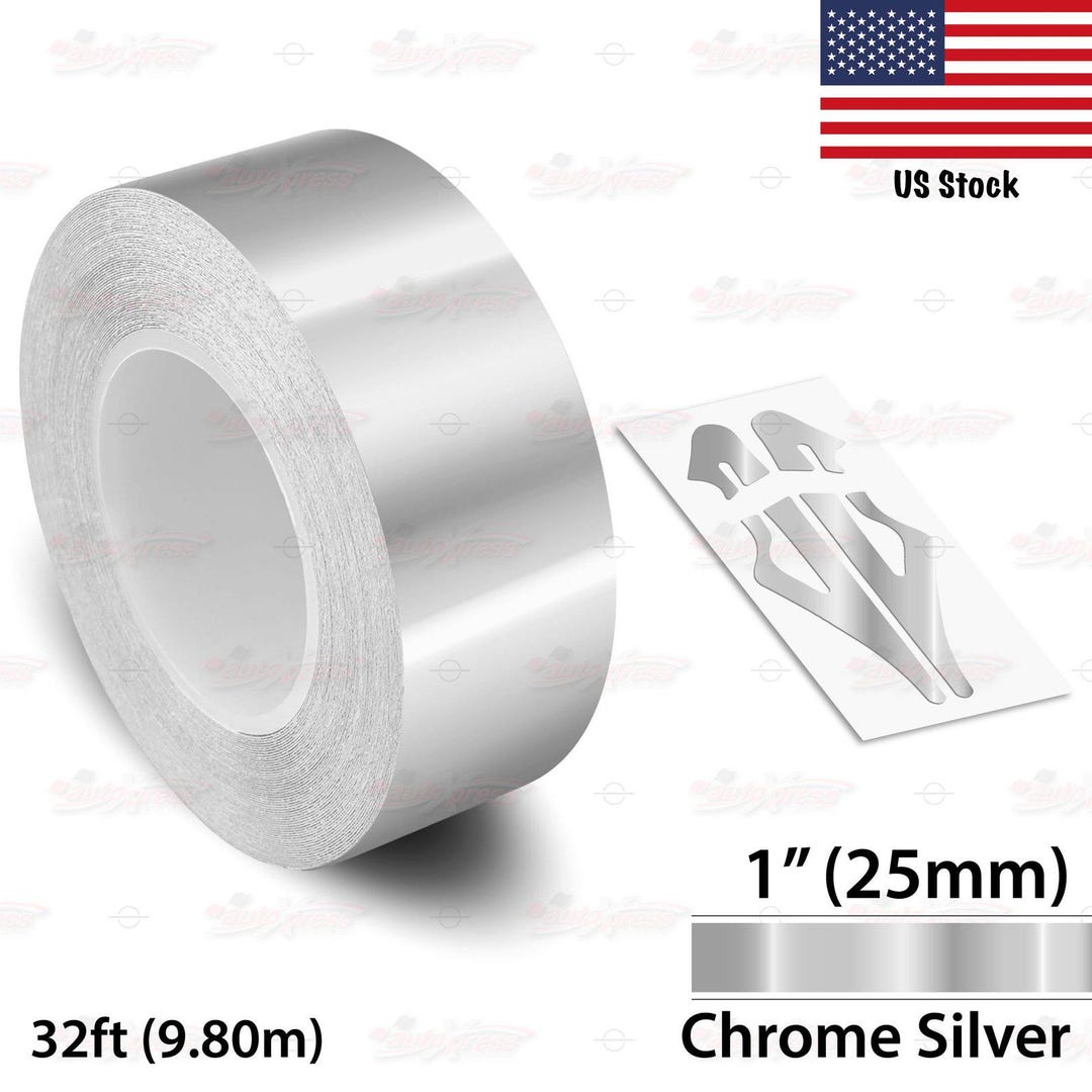 1" Roll Vinyl Pinstriping Pin Stripe Outline Car Motorcycle Bike Tape ...