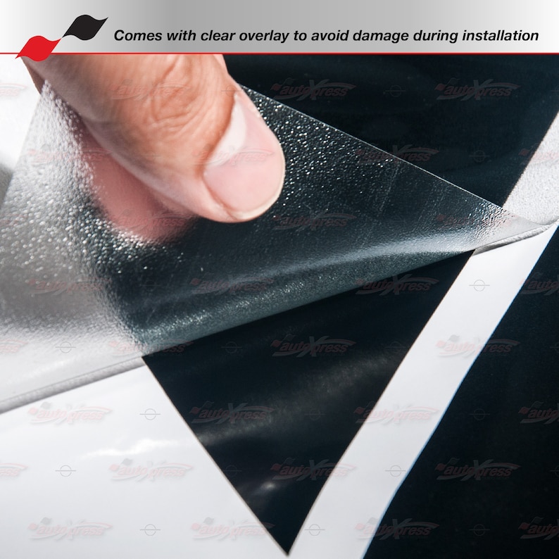 Performance Side Skirt Stickers GLOSS BLACK Vinyl Styling Adhesive ...