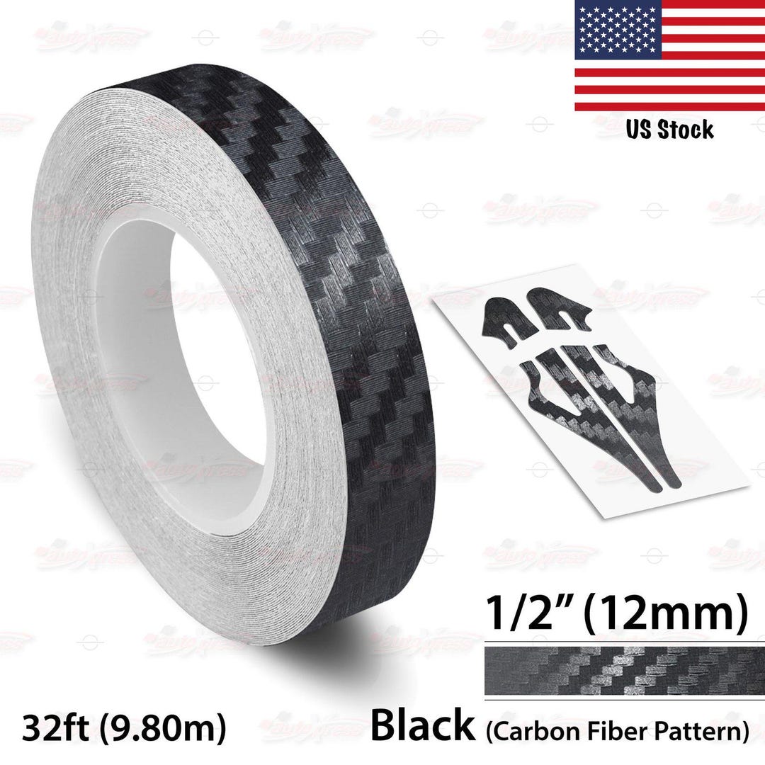 1/2" Roll Vinyl Pinstriping Pin Stripe Outline Car Motorcycle Bike Tape ...