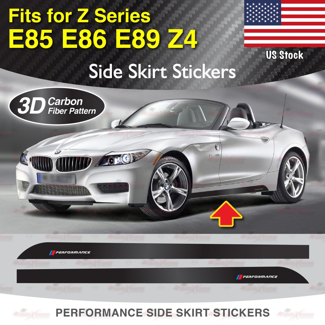 Compatible With BMW E85 E86 E89 Z4 Z Series Performance Side Skirt ...