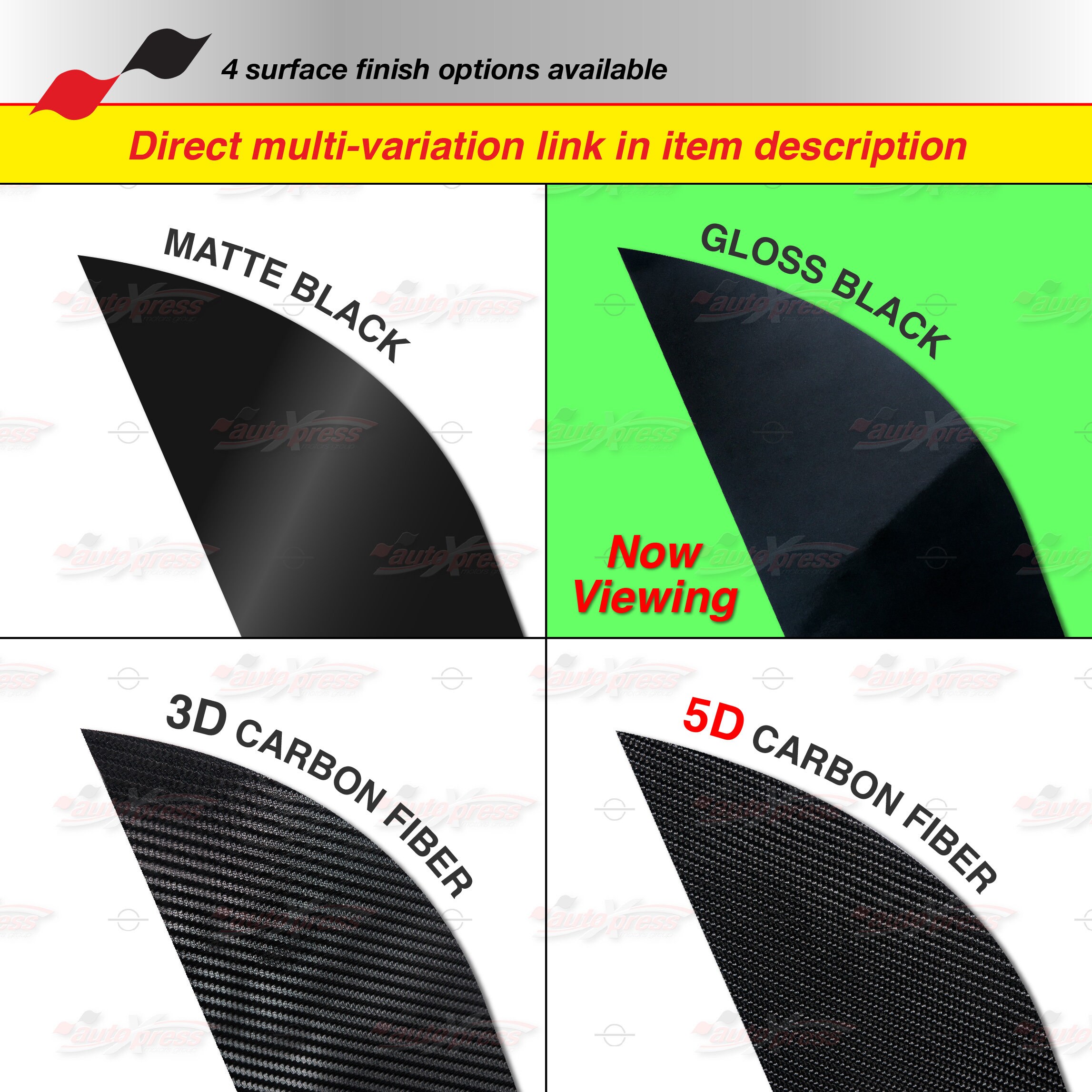 Performance Side Skirt Stickers GLOSS BLACK Vinyl Styling Adhesive ...