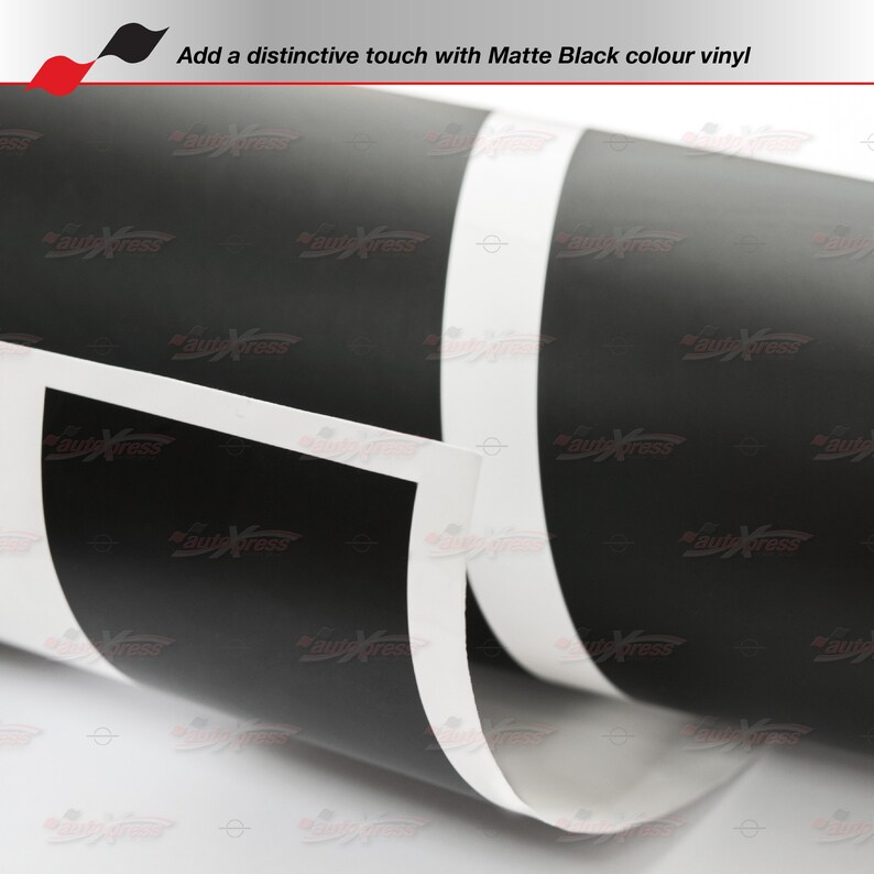 Performance Side Skirt Stickers MATTE BLACK Vinyl Styling Adhesive ...