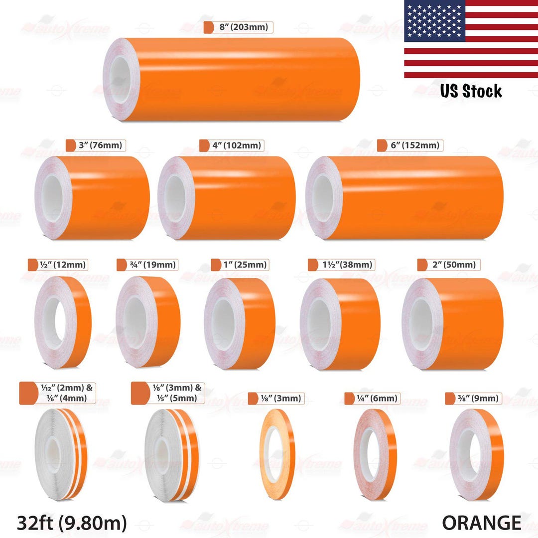 Vinyl Pinstriping Pin Stripe Car Body Bike DIY Styling Tuning Tape ...