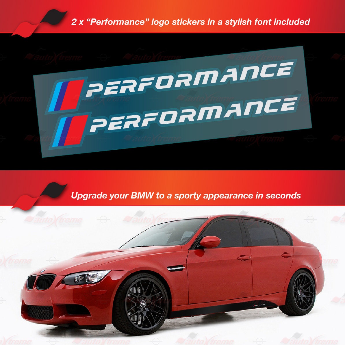 Performance Sport Side Skirt Stripes MATTE BLACK Vinyl Decals Graphic ...