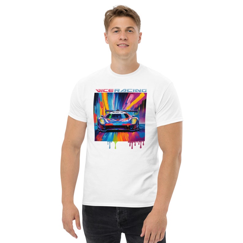 Super Car Drip Paint T-shirt - Etsy