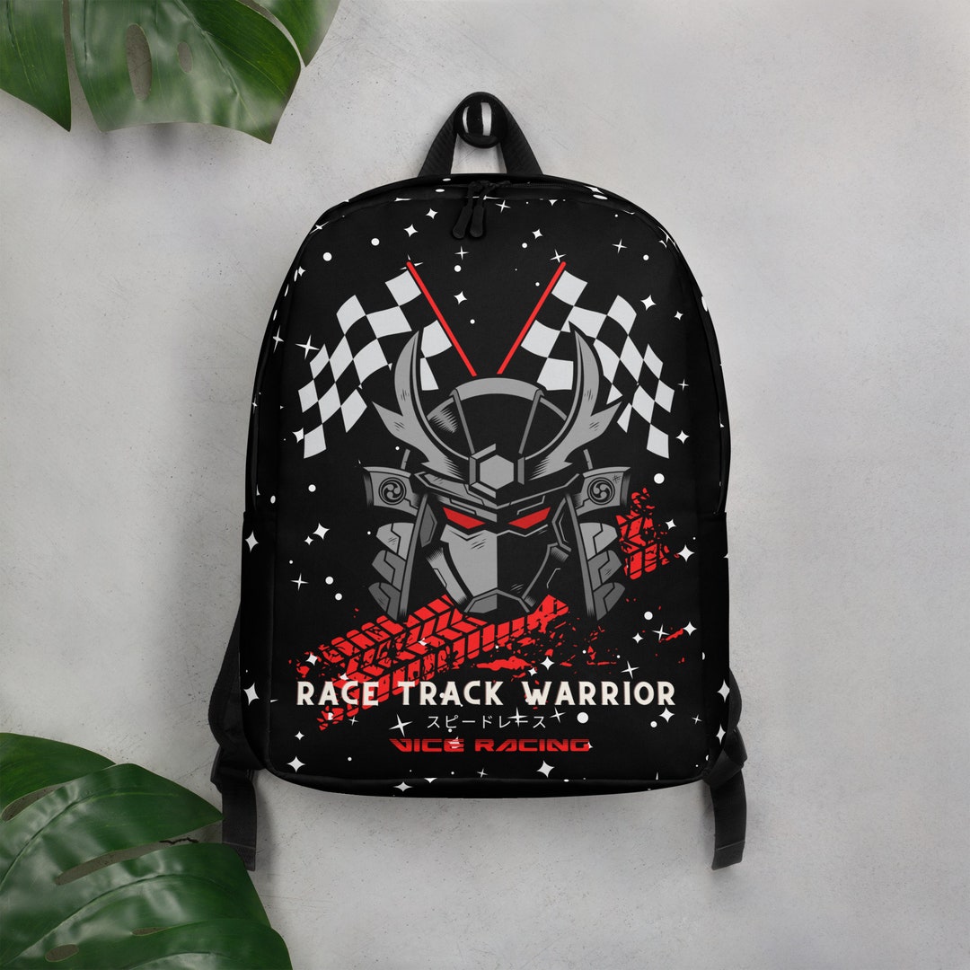 Race Track Warrior Backpack - Etsy