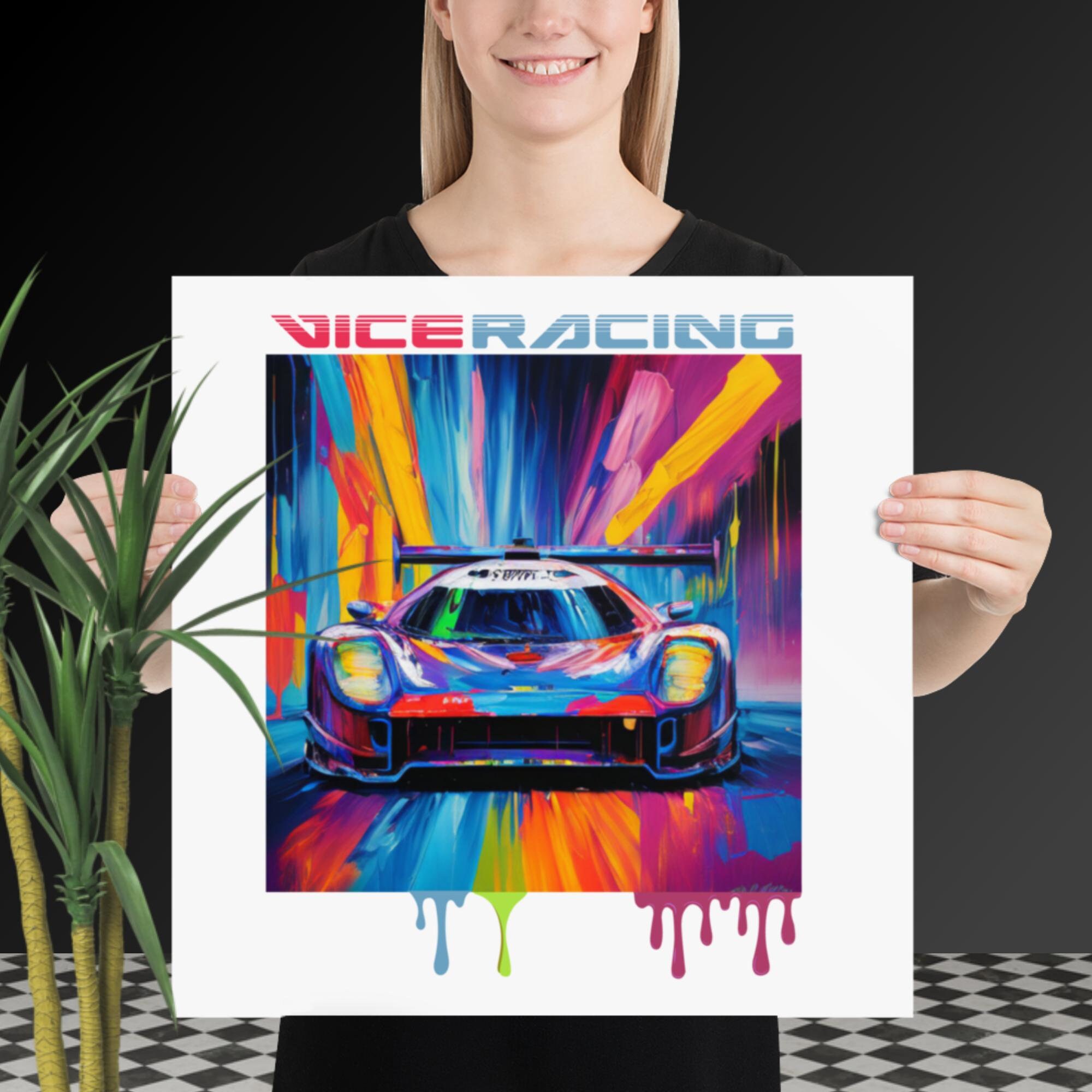 Super Car Drip Paint Artwork - Etsy