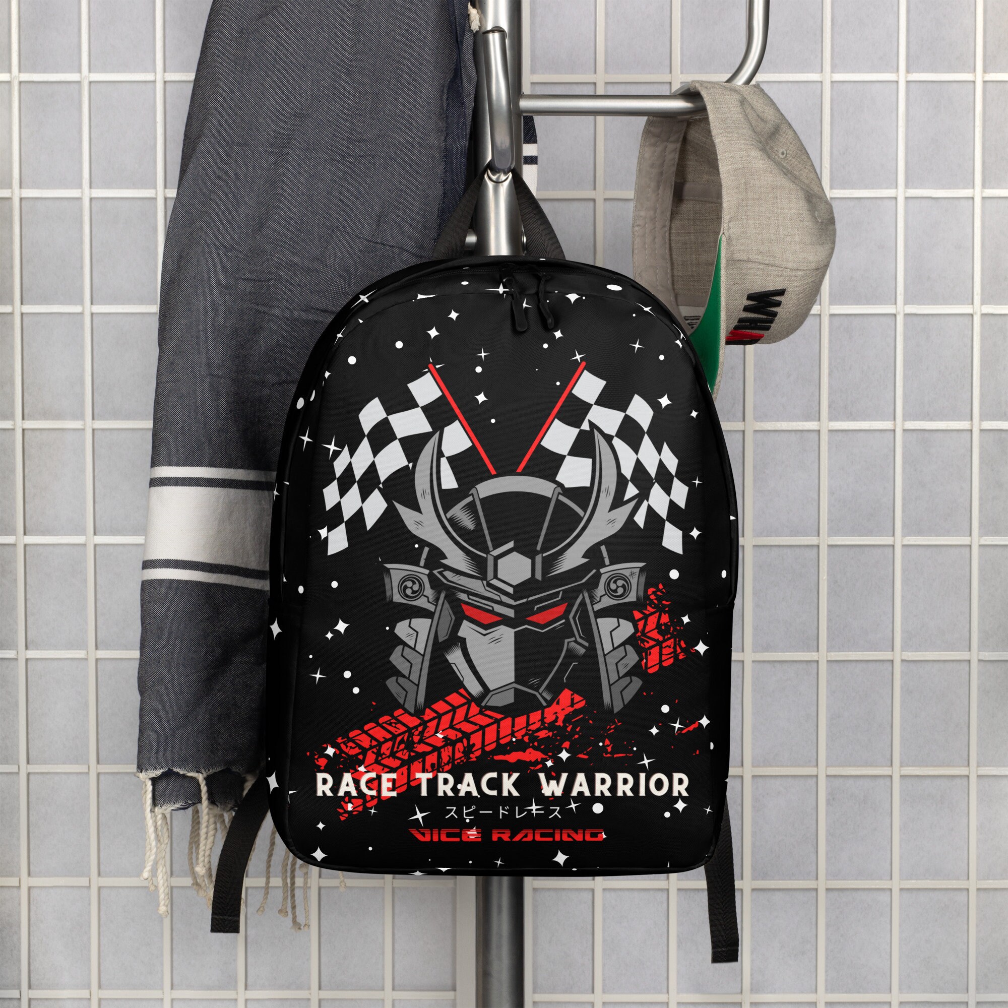 Race Track Warrior Backpack - Etsy
