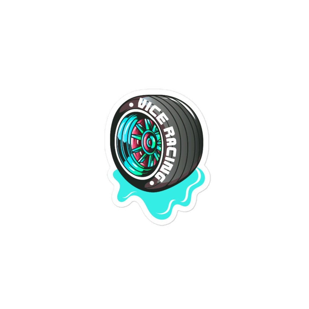 Vice Racing Tire Sticker - Etsy