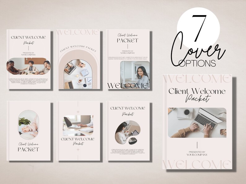 Client Onboarding Canva Template Bundle | Client Welcome Packet | New ...