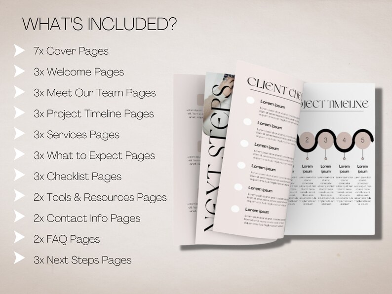 Client Onboarding Canva Template Bundle | Client Welcome Packet | New ...