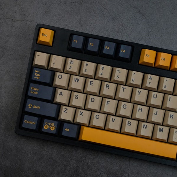 Yellow Keycaps - Etsy