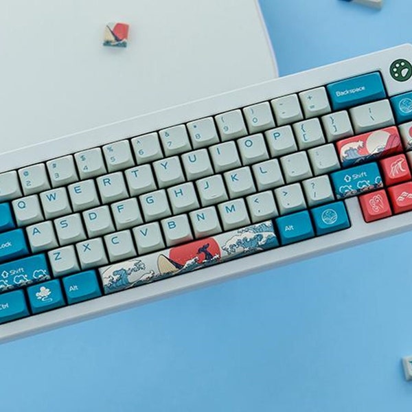 Coral Sea Keycaps - Etsy