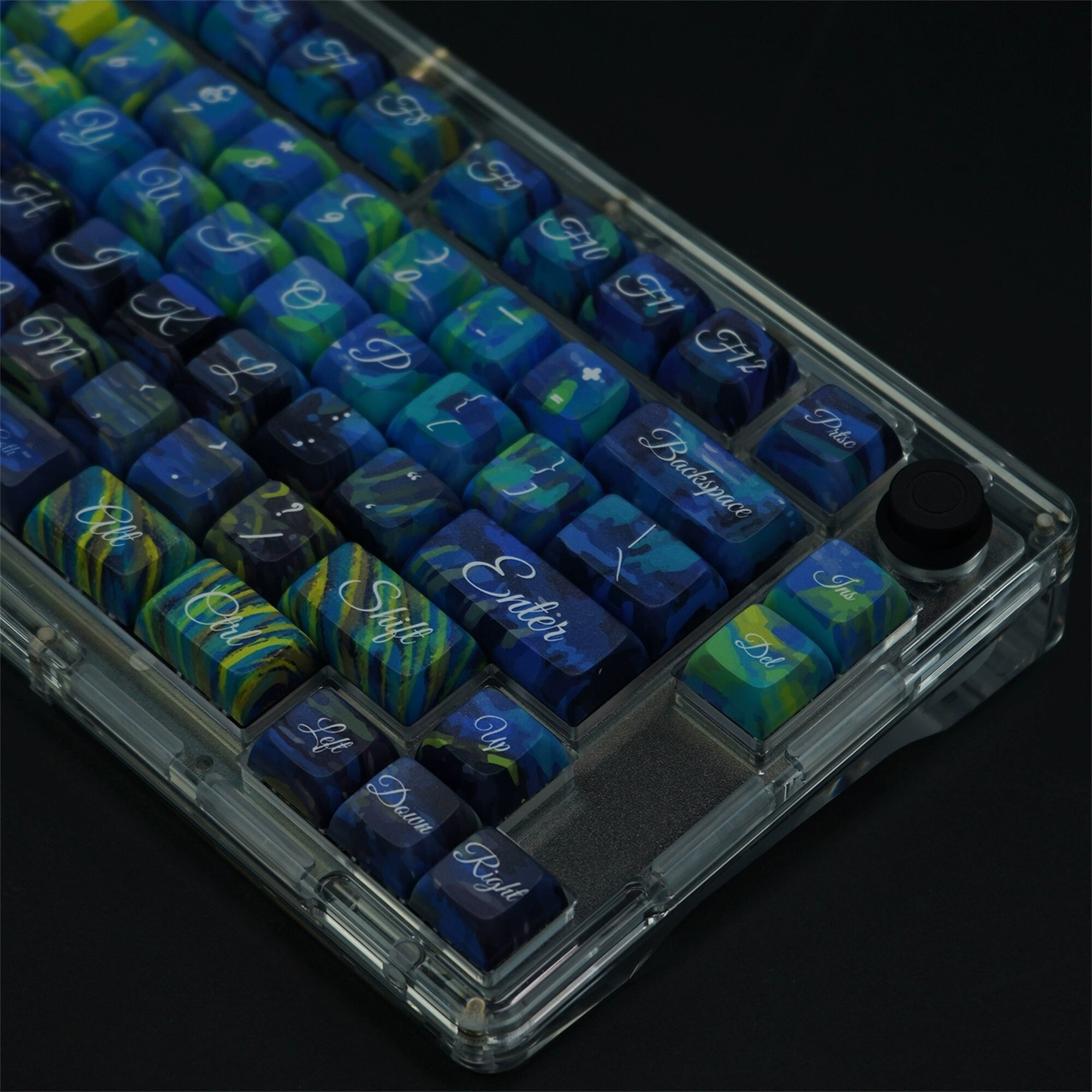 Rainbow Keycap Set-125pcs, Large Letters Keycap Set, Color Letters MDA ...