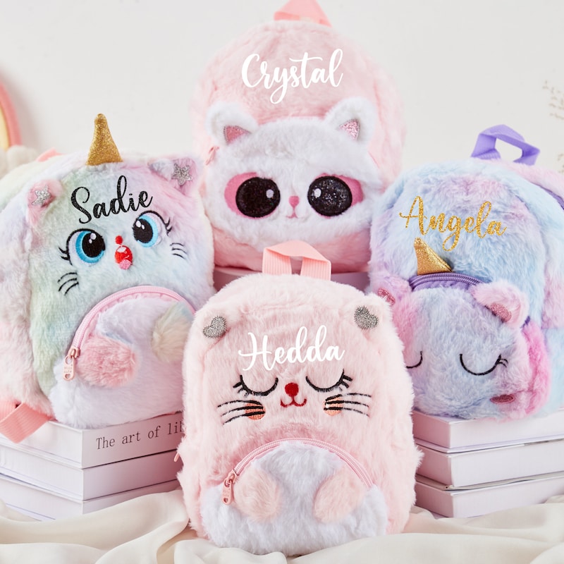 Plush Backpack - Etsy