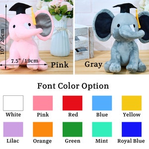 Graduation Gift Personalized Graduation Elephant High School Grad Gifts ...