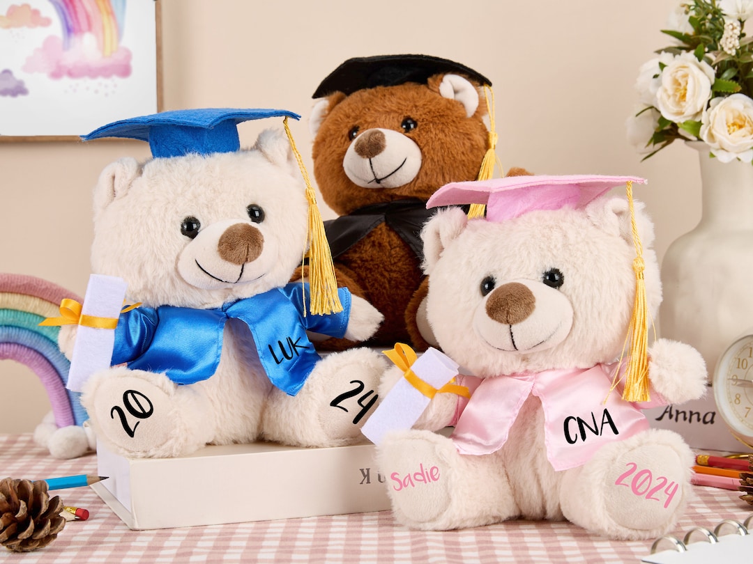 Personalized Grad Bear,custom Graduation Bear,graduation 2025 ...