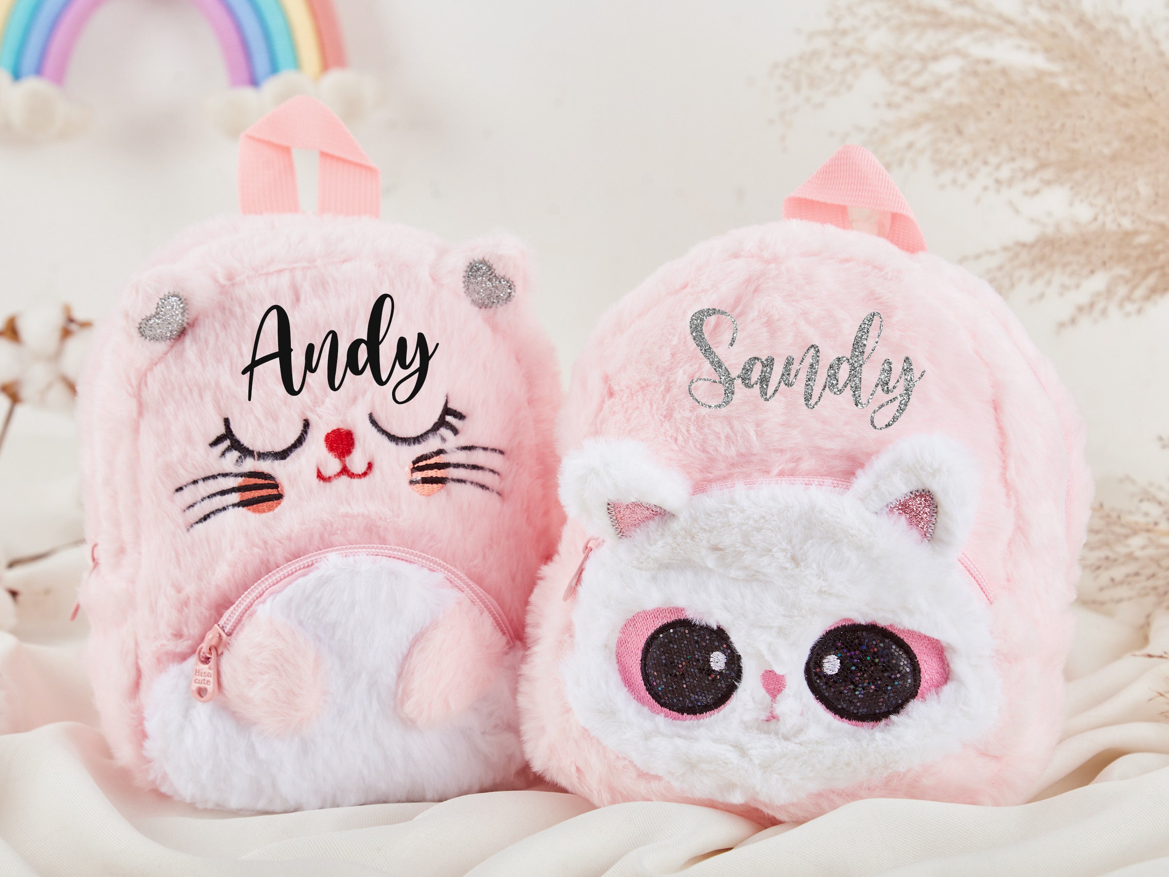 Custom Unicorn Backpackpersonalized Toddler Backpackplush - Etsy