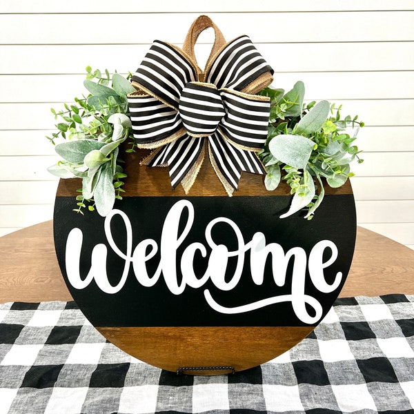 Welcome Door Sign - Etsy