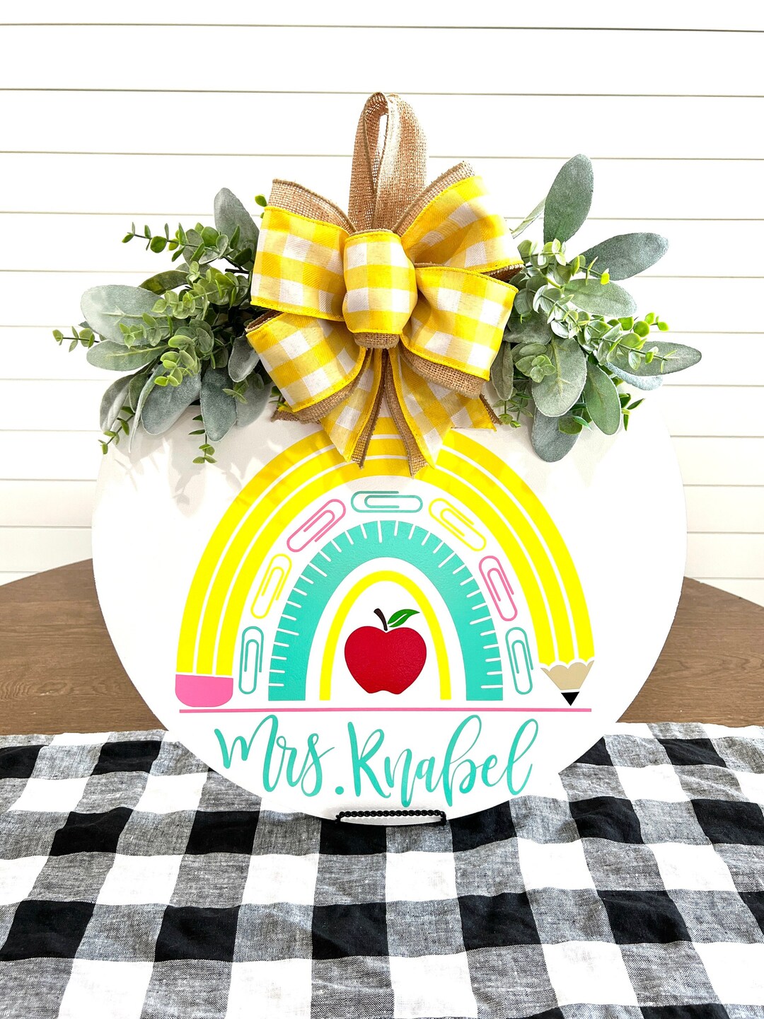 Classroom Door Hanger | Teacher Door Hanger | Teacher Appreciation Gift ...