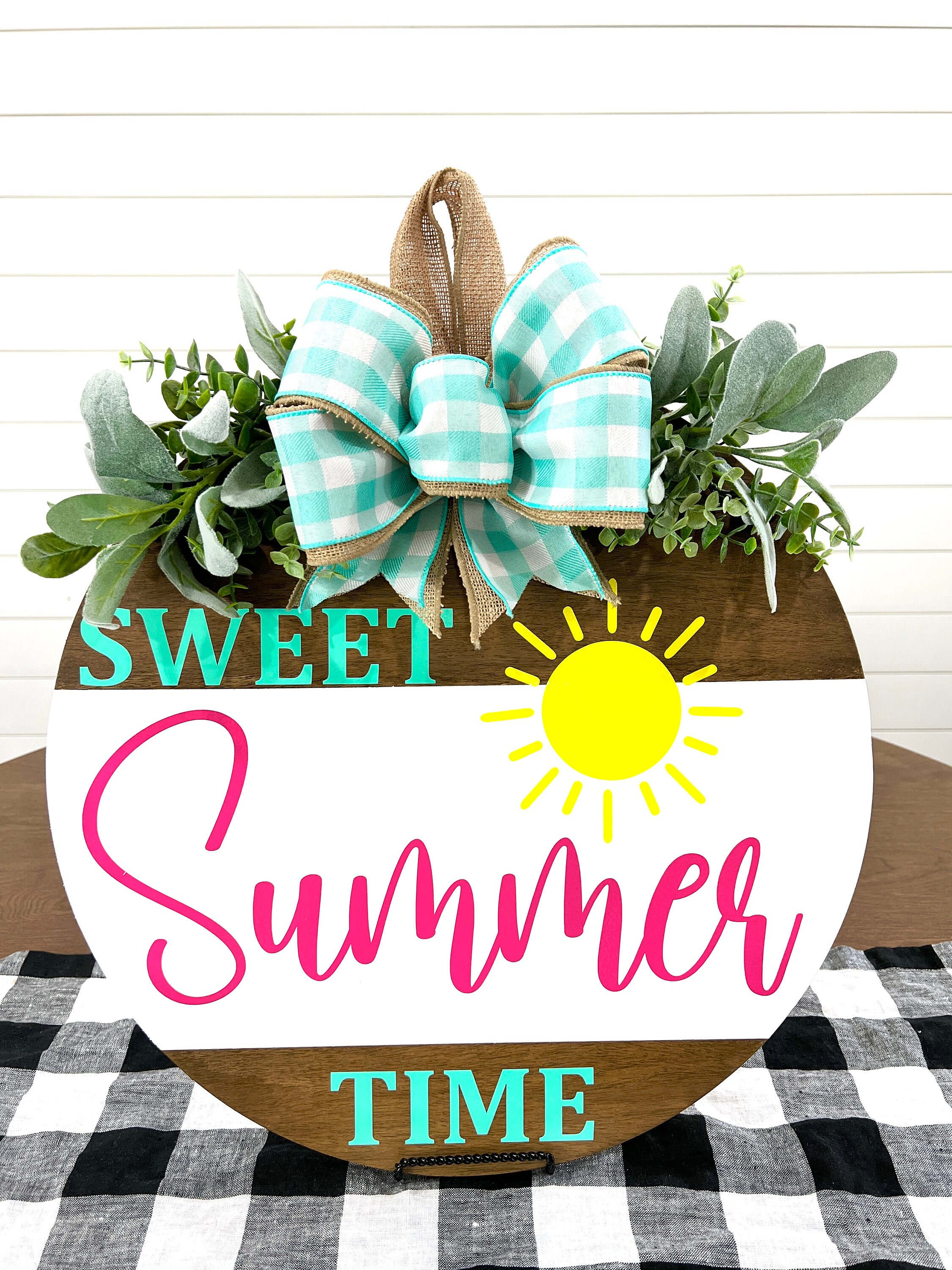 Sweet Summer Time Door Hanger Summer Door Hanger Summer - Etsy