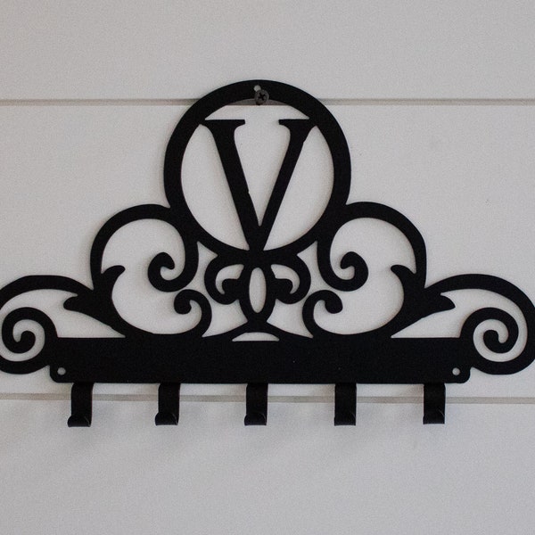 Monogram Key Holder - Etsy