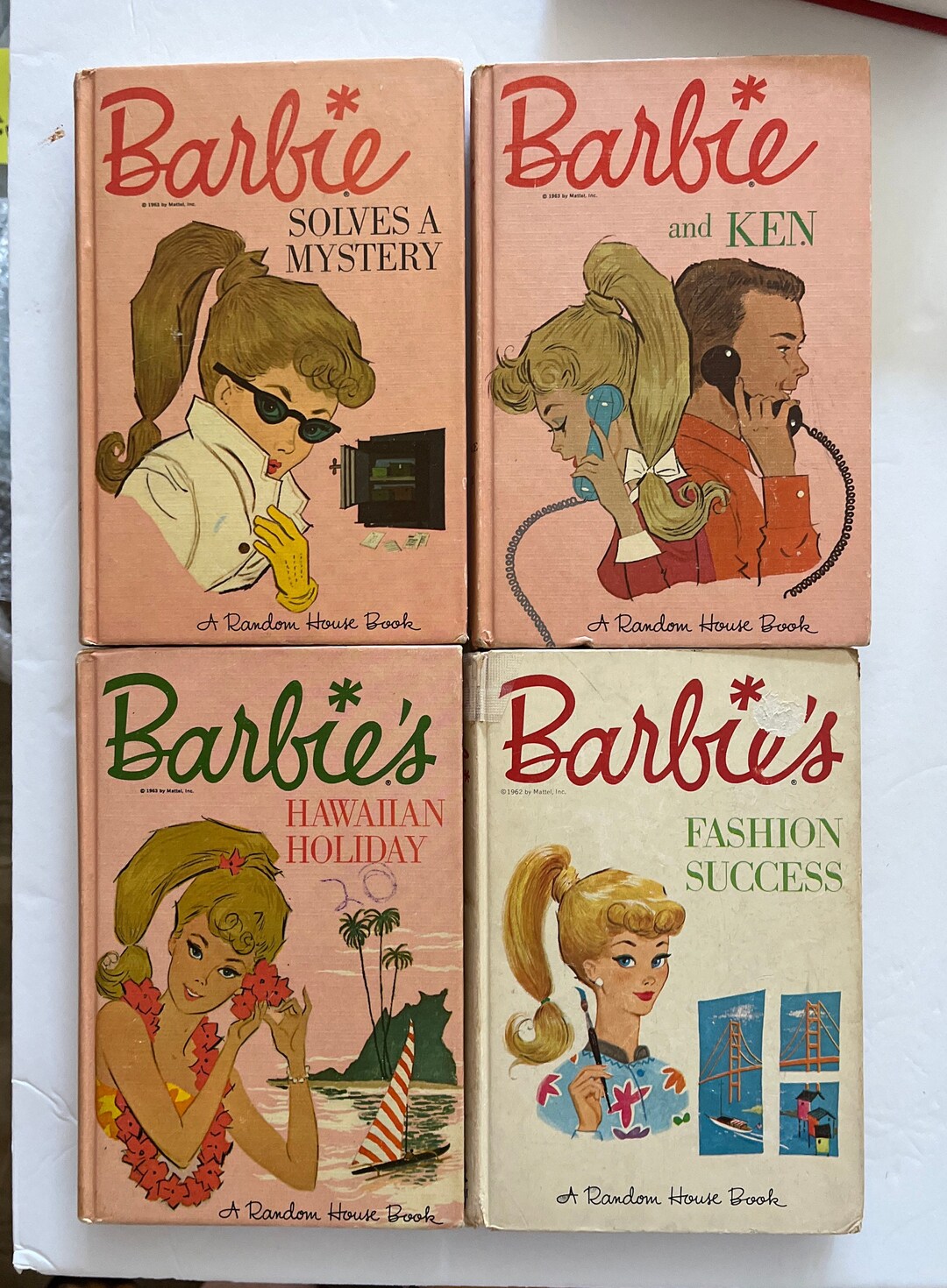 Lot of 1960s Barbie Books by Random House Books - Etsy
