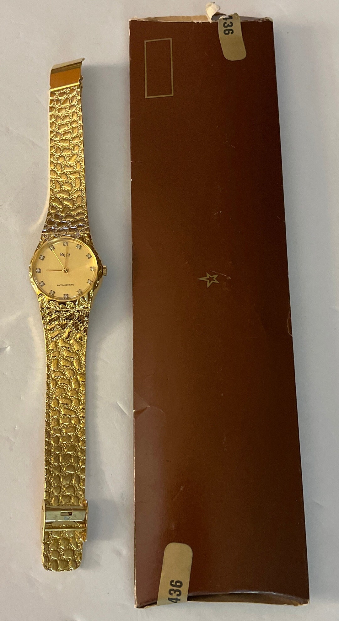 1990s Regis Antimagnetic Wrist Watch - Etsy