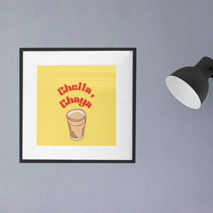 Chetta Tea Wall Art, Indian Desi Wall Art Print Poster, Kerala Poster ...