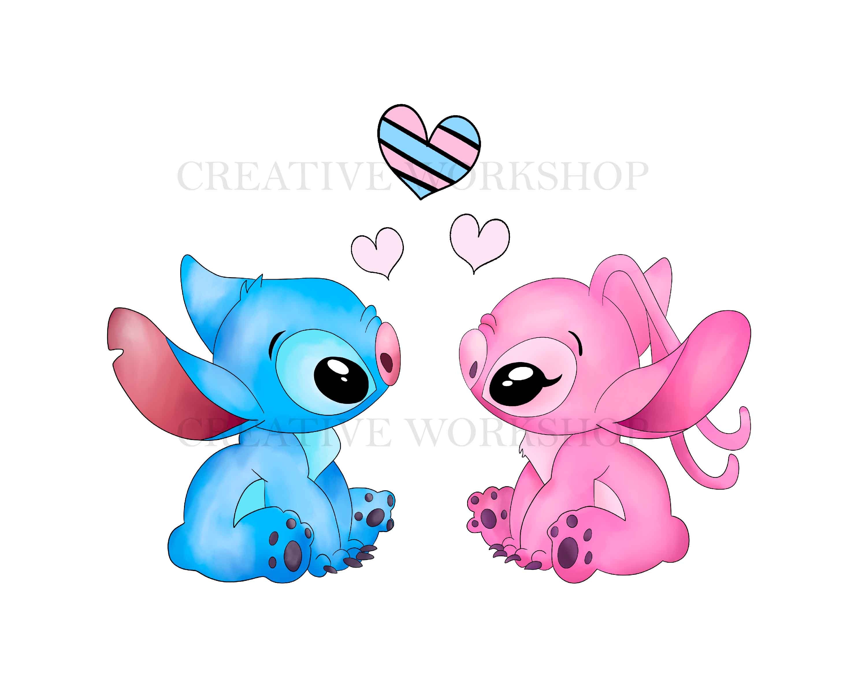Stitch Png Stitch Clipart stitch Valentine Pink Stitch - Etsy Canada