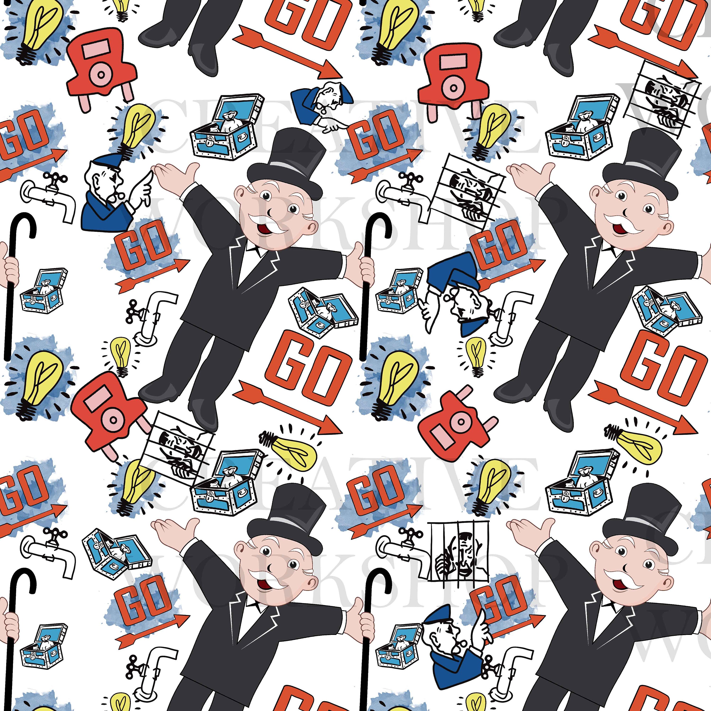 Monopoly Banker Clipart