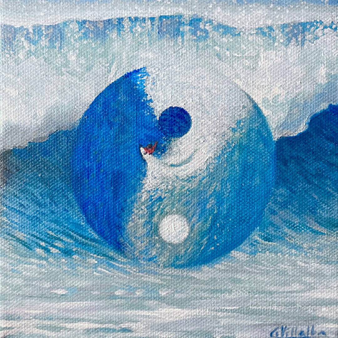 Balance Surreal Surf Art Print - Etsy