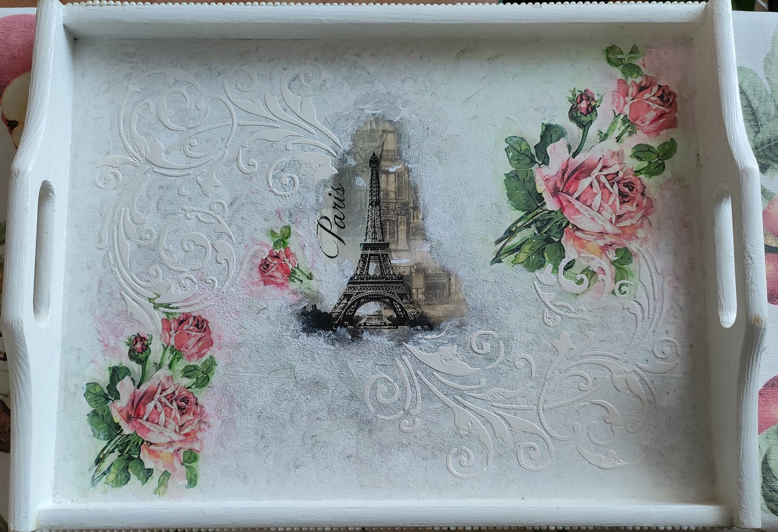 Wooden Tray Decoupage - Etsy
