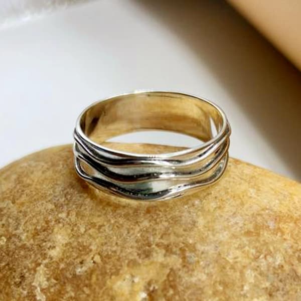 Simple Plain Ring - Etsy